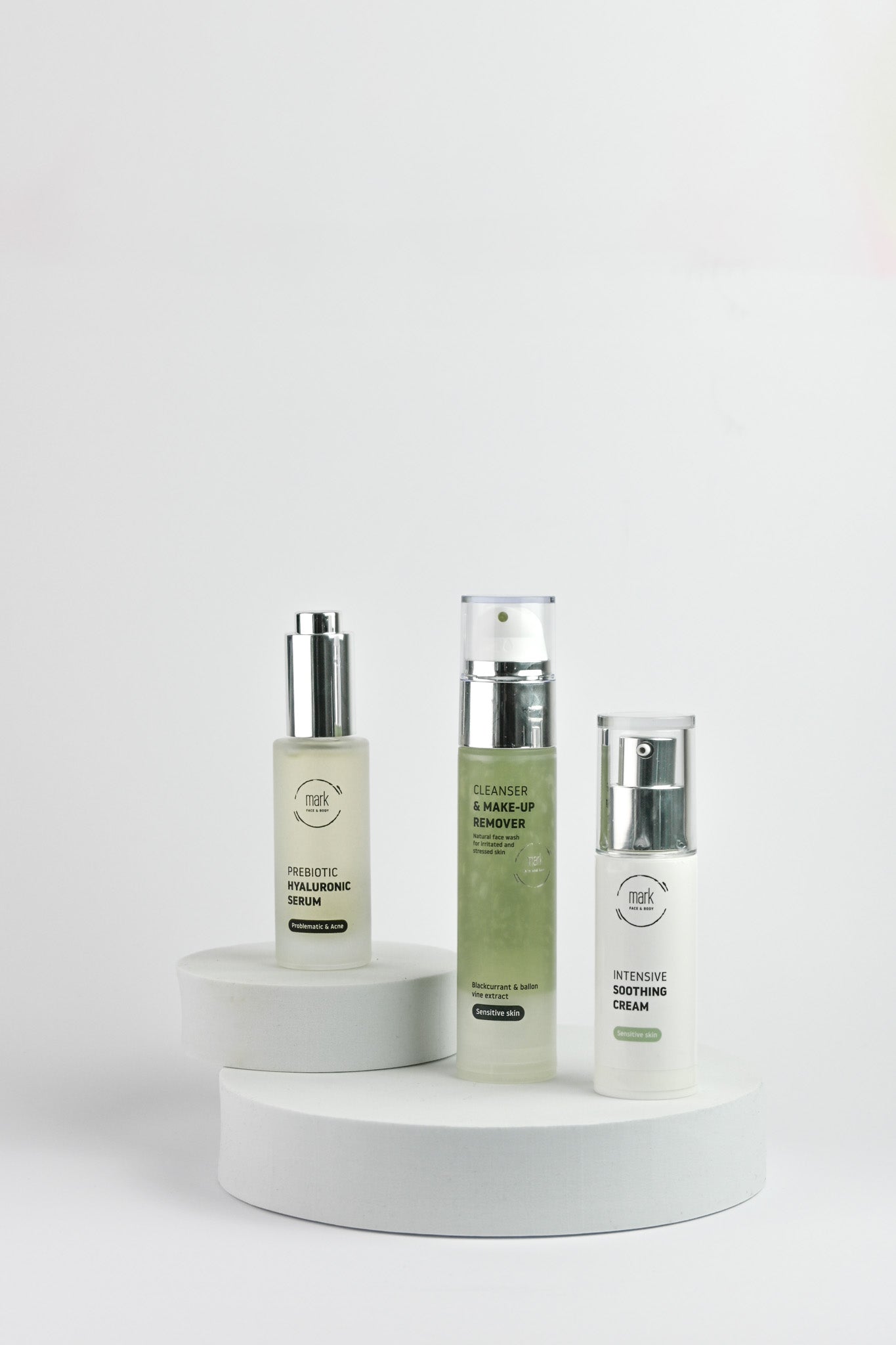 MARK SENSITIVE set Cleanser + Serum + Cream – 🌸 MARK face and body